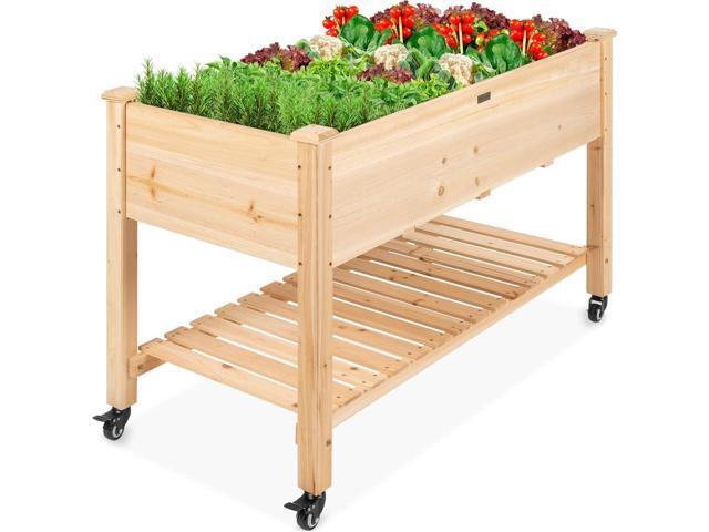 Click here for Best Choice Products Raised Garden Bed 48x24x32-in... prices