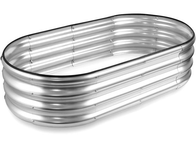 Click here for JERIA Raised Garden Bed Galvanized Raised 4×2×1ft... prices