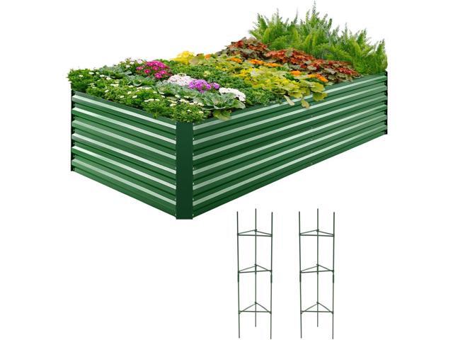Click here for Quictent Galvanized Raised Garden Bed 8x4x2 Ft Tal... prices