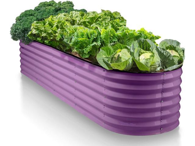 Click here for 9-in-1 Galvanized Steel Raised Garden Bed // 8×2×1... prices