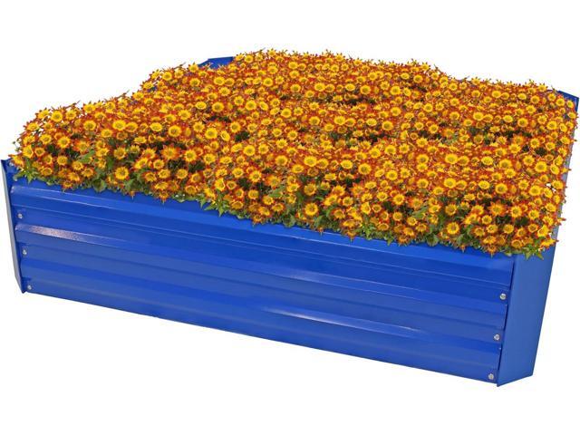 Click here for Sunnydaze Galvanized Raised Garden Bed - Metal Rai... prices