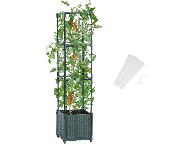 Click here for LINEX Raised Garden Bed Planter Box with Trellis... prices
