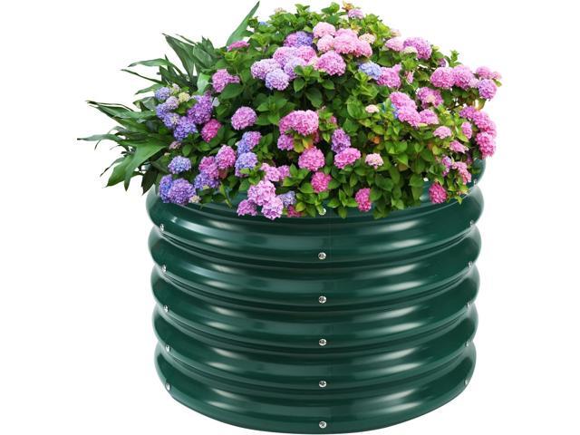 Click here for 17 Tall Round Outdoor Garden Raised Garden Bed Kit... prices