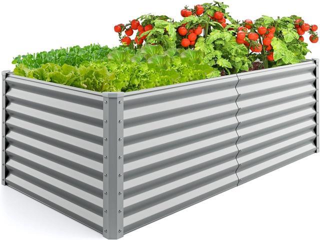 Click here for Giantex 6x3x2ft Raised Garden Bed  Large Metal Ele... prices