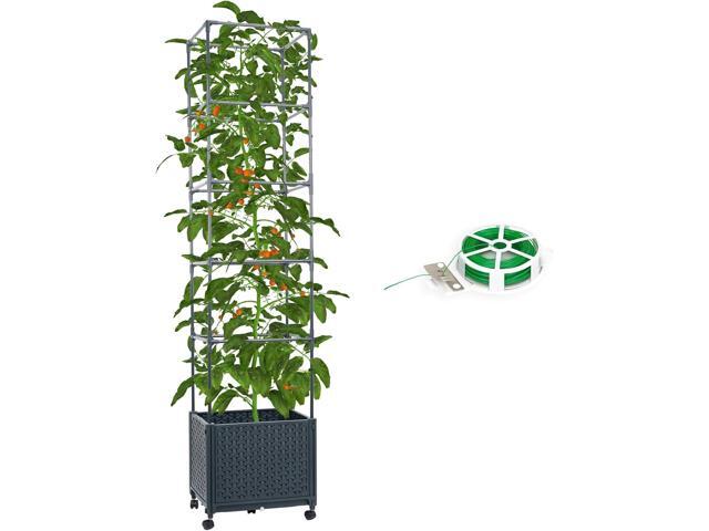 Click here for Raised Garden Bed with Tomato Cage 67.6 Self Water... prices