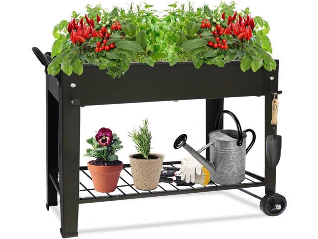 Click here for Raised Garden Planter Beds with Wheels Legs  Large... prices