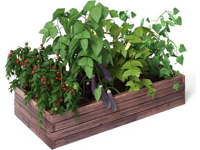 Click here for Giantex Raised Garden Bed  Wood Planter Box  Outdo... prices