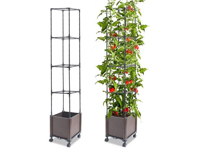 Click here for Raised Garden Bed Planter Box with Trellis  62.2 S... prices