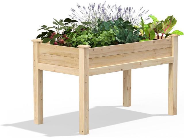 Click here for Greenes Fence Original Cedar Elevated Garden Bed... prices