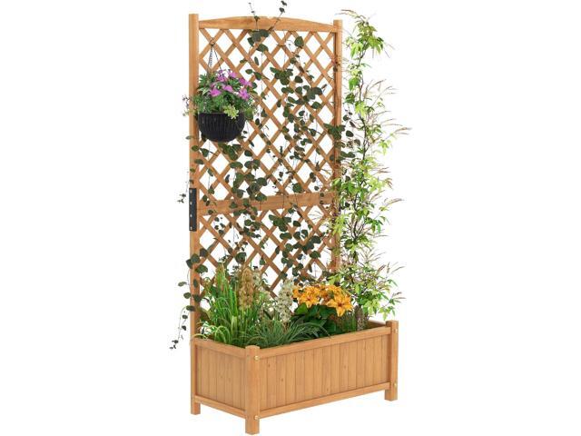 Click here for S AFSTAR Raised Garden Bed with Trellis  Indoor &... prices