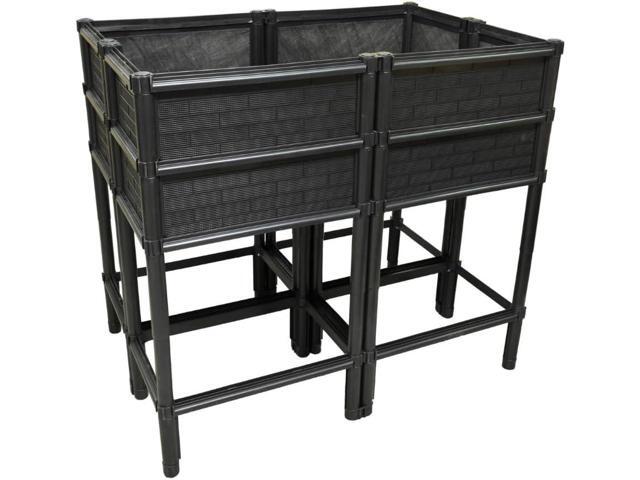 Click here for Elevated Raised Garden Bed with Legs 14 Depth Plan... prices