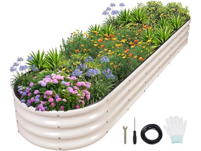 Click here for 1MORE Galvanized Raised Garden Bed- Planter Garden... prices