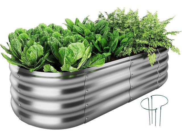 Click here for Galvanized Metal Planter Raised Garden Bed Kit for... prices