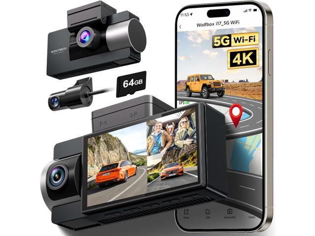 Click here for WOLFBOX i17 4K 3 Channel Dash Cam  5.8GHz WiFi & G... prices