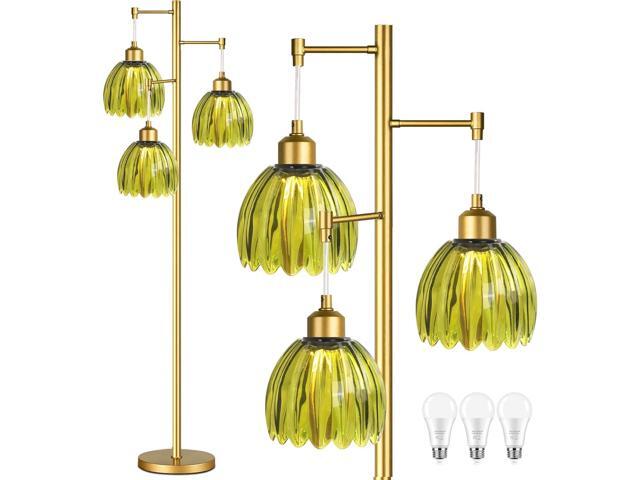 Click here for Vintage Floor Lamps for Living Room-3 Light Gold F... prices