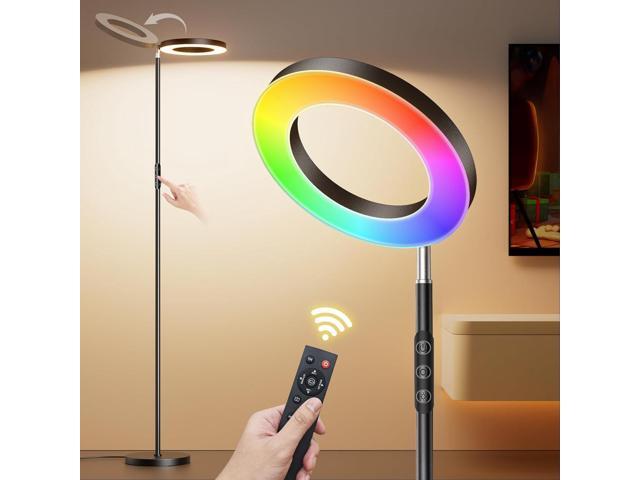 Click here for FULSUNT RGB Floor Lamp  32W Bright LED Standing La... prices
