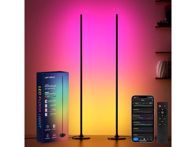 Click here for Corner Floor Lamp 2-Pack with Alexa  Smart Modern... prices