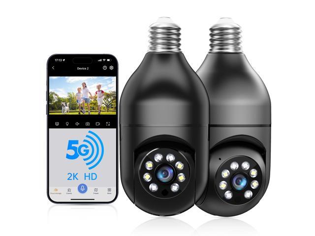 Click here for Light Bulb Security Camera 2Pack 5G& 2.4GHz WiFi 2... prices