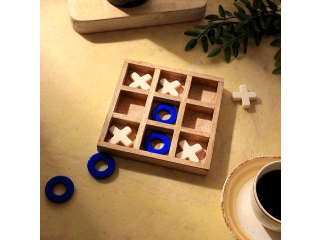 Click here for ExpoBazaar Tic-Tac-Toe Wood & Resin Board Game prices