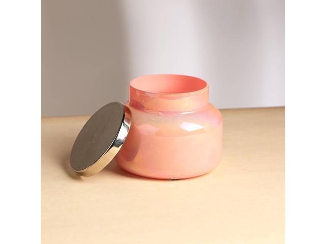 Click here for ExpoBazaar Scented Wax Candle Jar Pink Lustre Eleg... prices