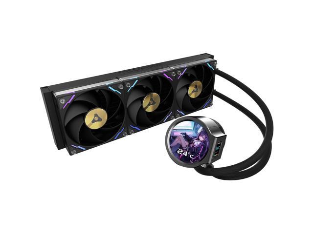 Click here for TCOMAS LX800 Black 360 AIO Liquid CPU Cooler Dual-... prices