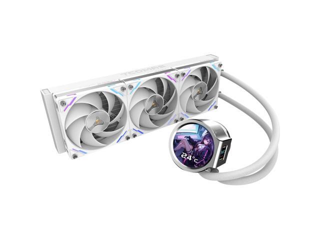 Click here for TCOMAS LX800 White 360 AIO Liquid CPU Cooler Dual-... prices