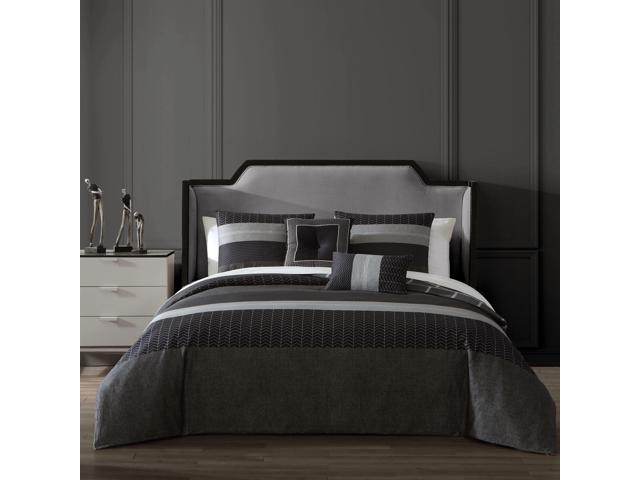 Click here for Bebejan Kyle Black Bedding 200 Thread Count 100 Co... prices