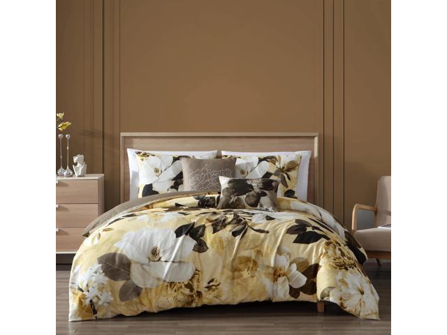 Click here for Bebejan Magnolia 100 Cotton Sateen 5 Piece Queen S... prices