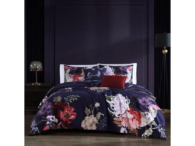 Click here for Bebejan Deep Purple Garden Bedding 200 Thread Coun... prices