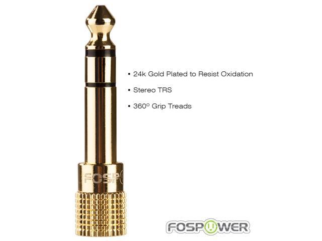Click here for FosPower 3 Pack 6.35mm (1/4 inch) Male to 3.5mm (1... prices