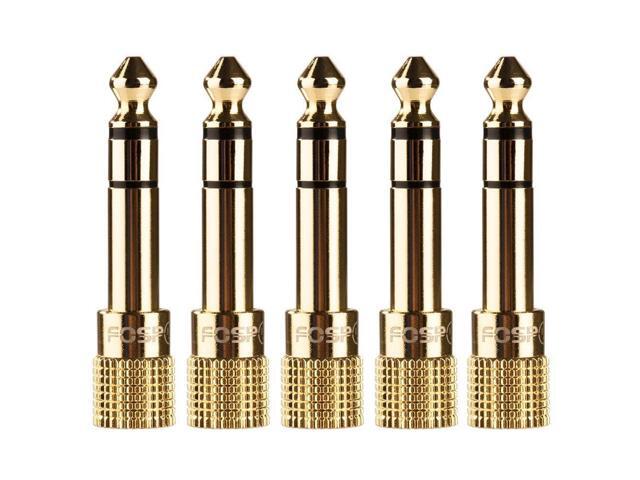 Click here for FosPower 5 Pack 6.35mm (1/4 inch) Male to 3.5mm (1... prices