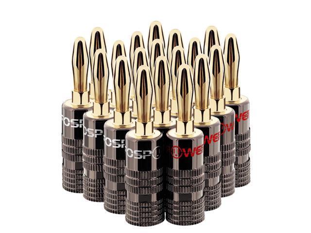 Click here for FosPower Banana Plugs 10 Pairs / 20 pcs  Closed Sc... prices