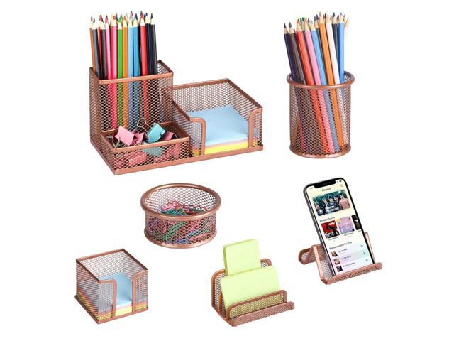 Click here for Desk Organizer for Office  6 Pieces Mesh Desk Mult... prices