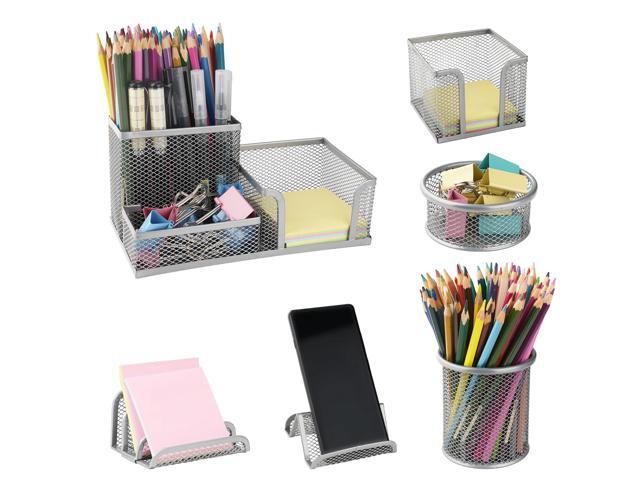 Click here for Desk Organizer for Office  6 Pieces Mesh Desk Mult... prices