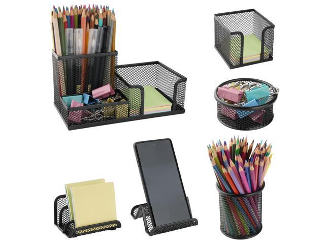 Click here for Desk Organizer for Office  6 Pieces Mesh Desk Mult... prices
