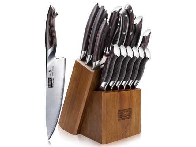 Click here for HOSHANHO 16-Piece Knife Set  Japanese AUS-10 Stain... prices
