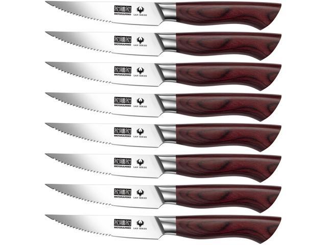 Click here for HOSHANHO Steak Knife Set 8 Pieces  4.5 Inch Super... prices