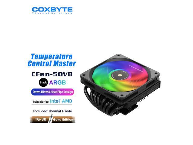 Click here for COXBYTE CFan-50V8 8 Heat Pipes Down-pressure CPU A... prices
