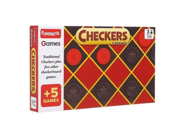 Click here for Livevie Checkers Plus 5-in-1 Game Set  Traditional... prices