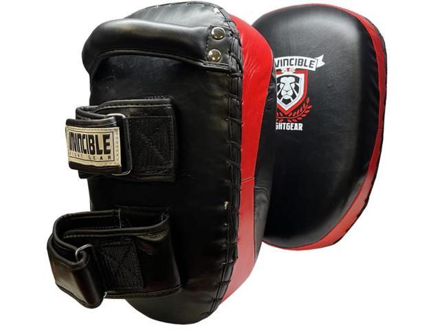 Click here for INVINCIBLE FIGHT GEAR Premium Leather Thai Pad Kic... prices