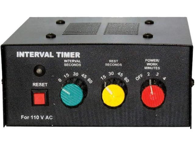 Amber Fight Gear Professional Classic Boxing Interval Timer Gym Timer for Muay Thai  Mma  Kickboxing  Boxing  Martial Arts or Any Combat Sport