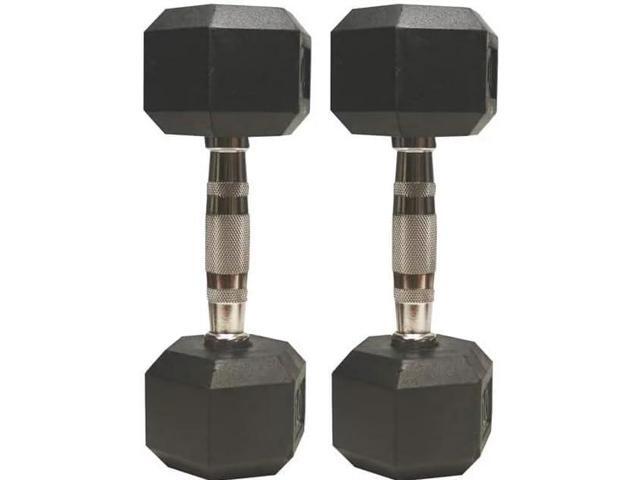 Click here for Amber Sporting Goods Barbell Rubber encased Hex Du... prices