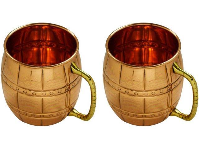 Click here for LIVEVIE Moscow Mule Mug Handcrafted Barrel Style w... prices