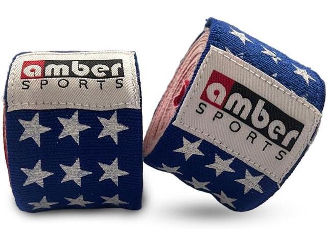 Click here for Amber Fight Gear USA Flag Handwraps  180 inch Brea... prices