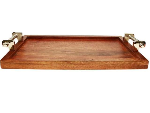 Click here for Livevie Dreamer Luxury Wooden Serving Tray - Elega... prices