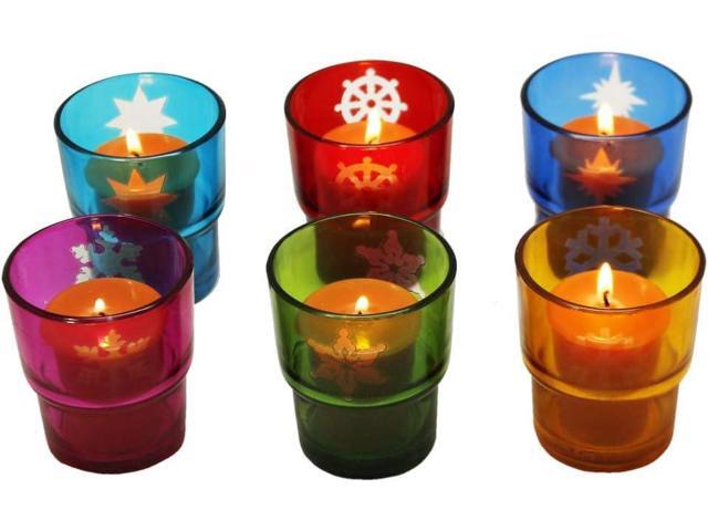 Click here for LIVEVIE Elegant Glass T-Light or Candle Votive Dec... prices