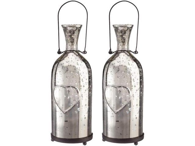 Click here for LIVEVIE Champagne Collection Antique Silver Bottle... prices