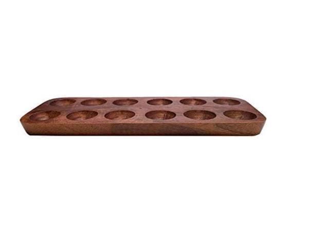 Click here for Amber Fight Gear Wooden 12-Egg Tray by Scottish Fa... prices
