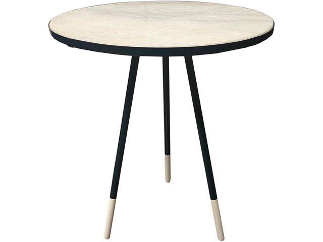 Click here for LIVEVIE Rhein Collection Marble Top End Table - In... prices