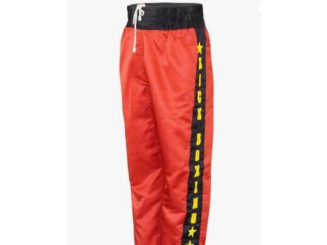 Click here for Amber Fight Gear Nylon/Satin Kickboxing Pants Feat... prices